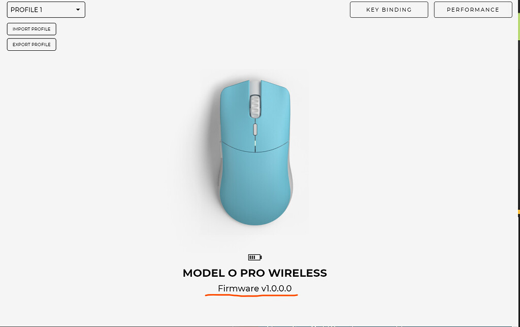Glorious Core for Model O Pro Displays Wrong Firmware Version - Forge ...